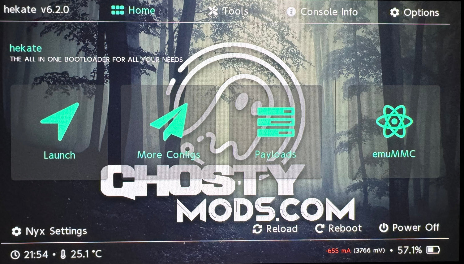 Hekate and Boot Menu – Ghosty Mods