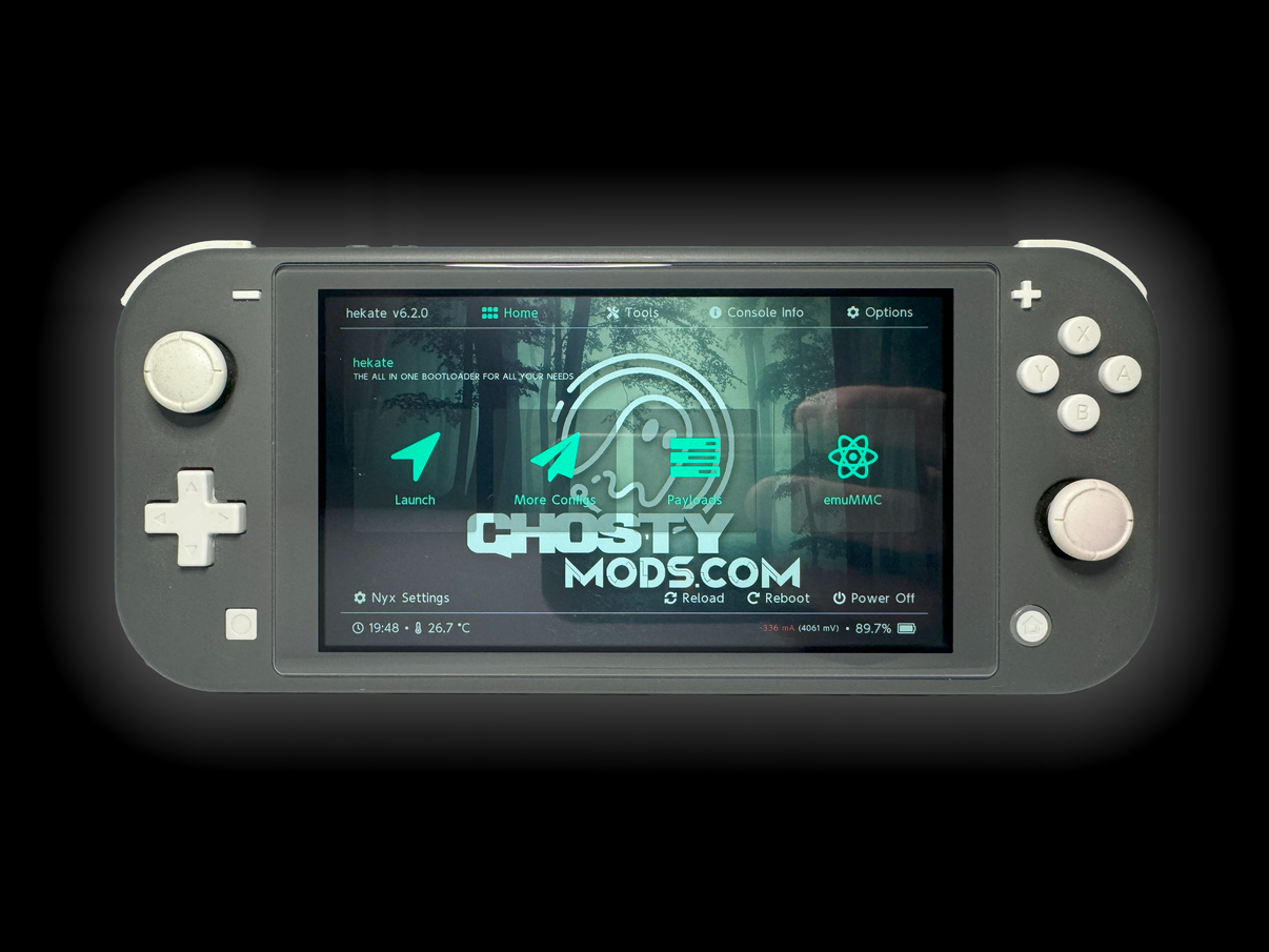 NINTENDO SWITCH LITE – Ghosty Mods