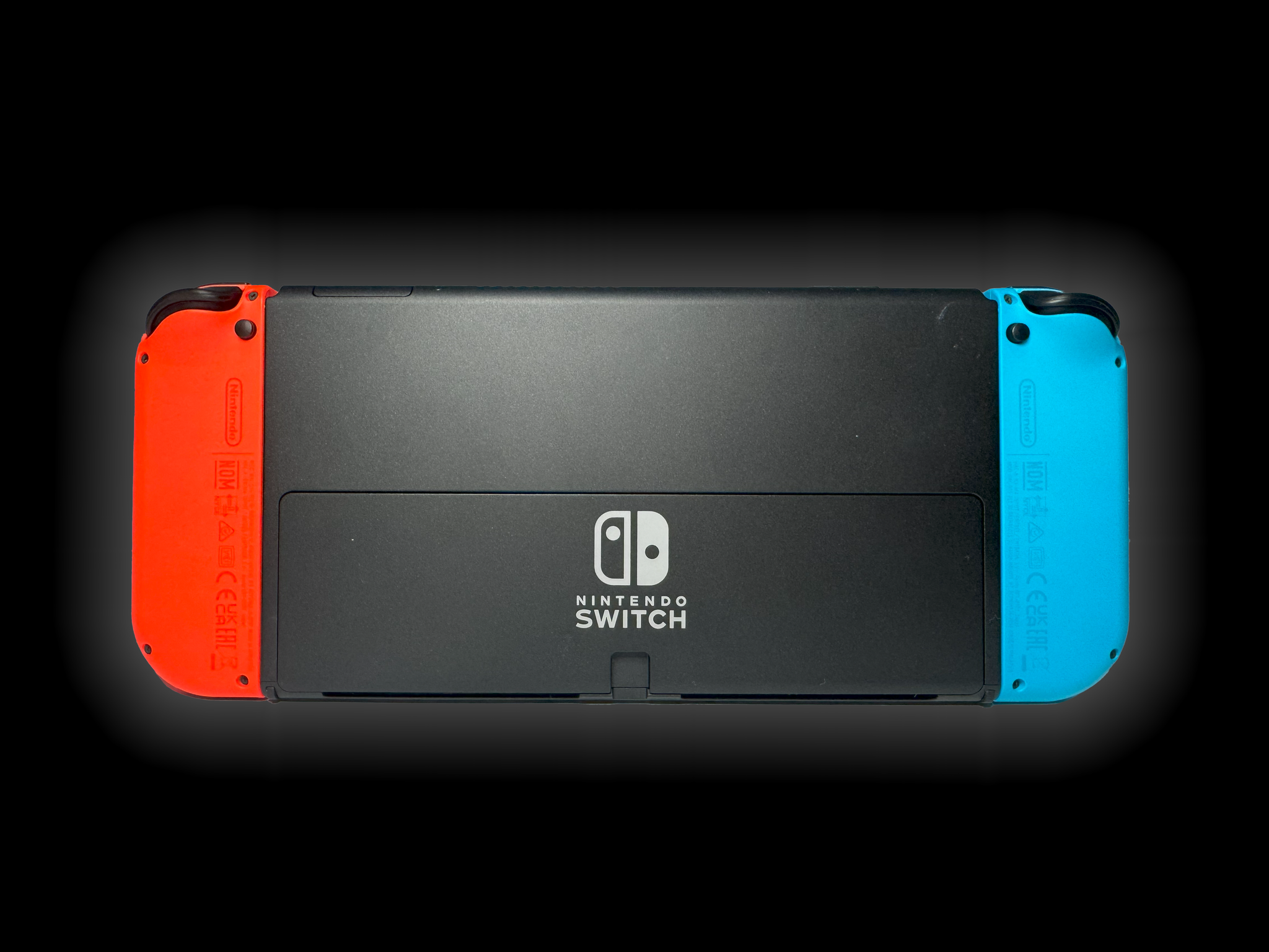 NINTENDO SWITCH OLED - NEON BLUE/RED – Ghosty Mods